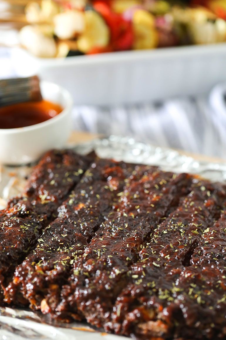 Easy Vegan BBQ Ribs [+VIDEO] | ICanYouCanVegan